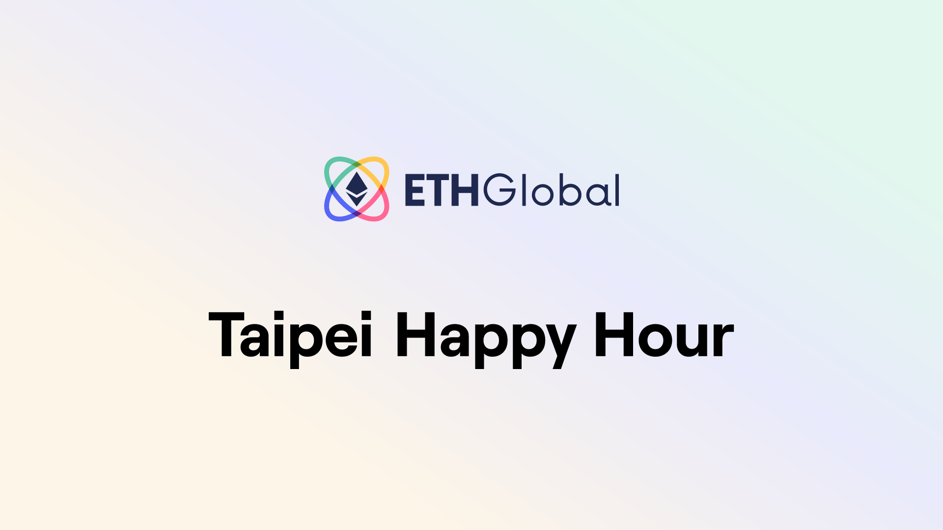 ETHGlobal Taipei Happy Hour