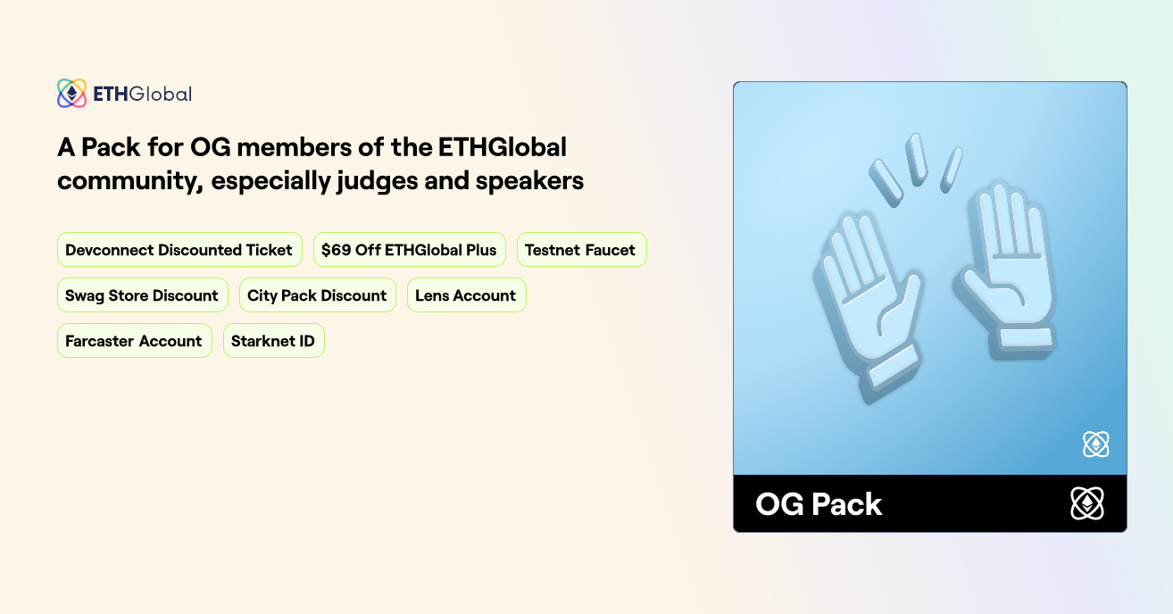 ETHGlobal Packs