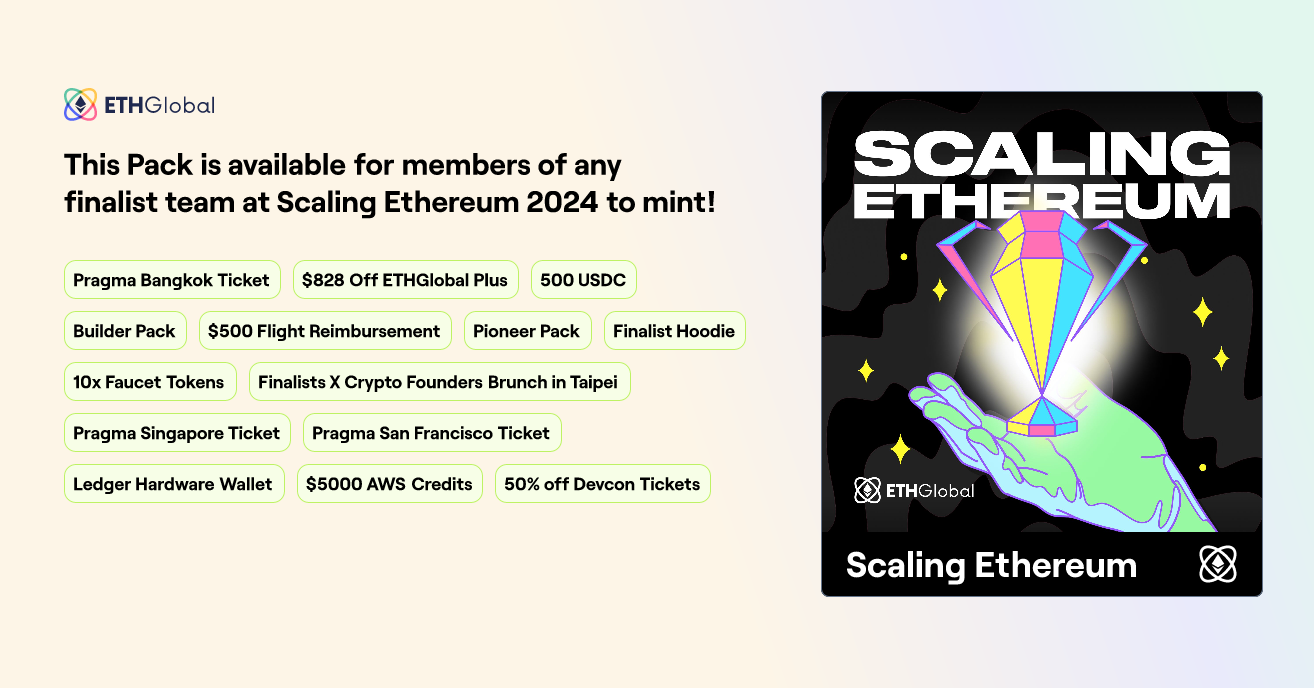 ETHGlobal Packs
