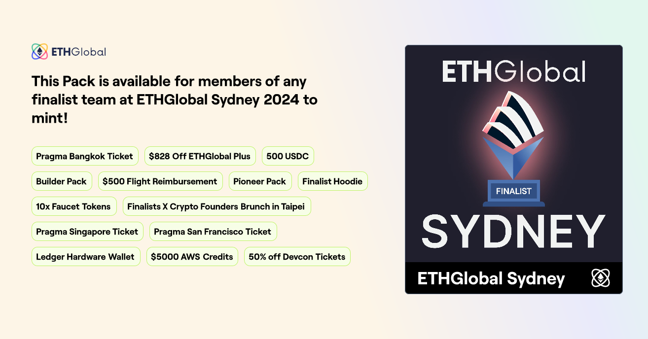 ETHGlobal Packs